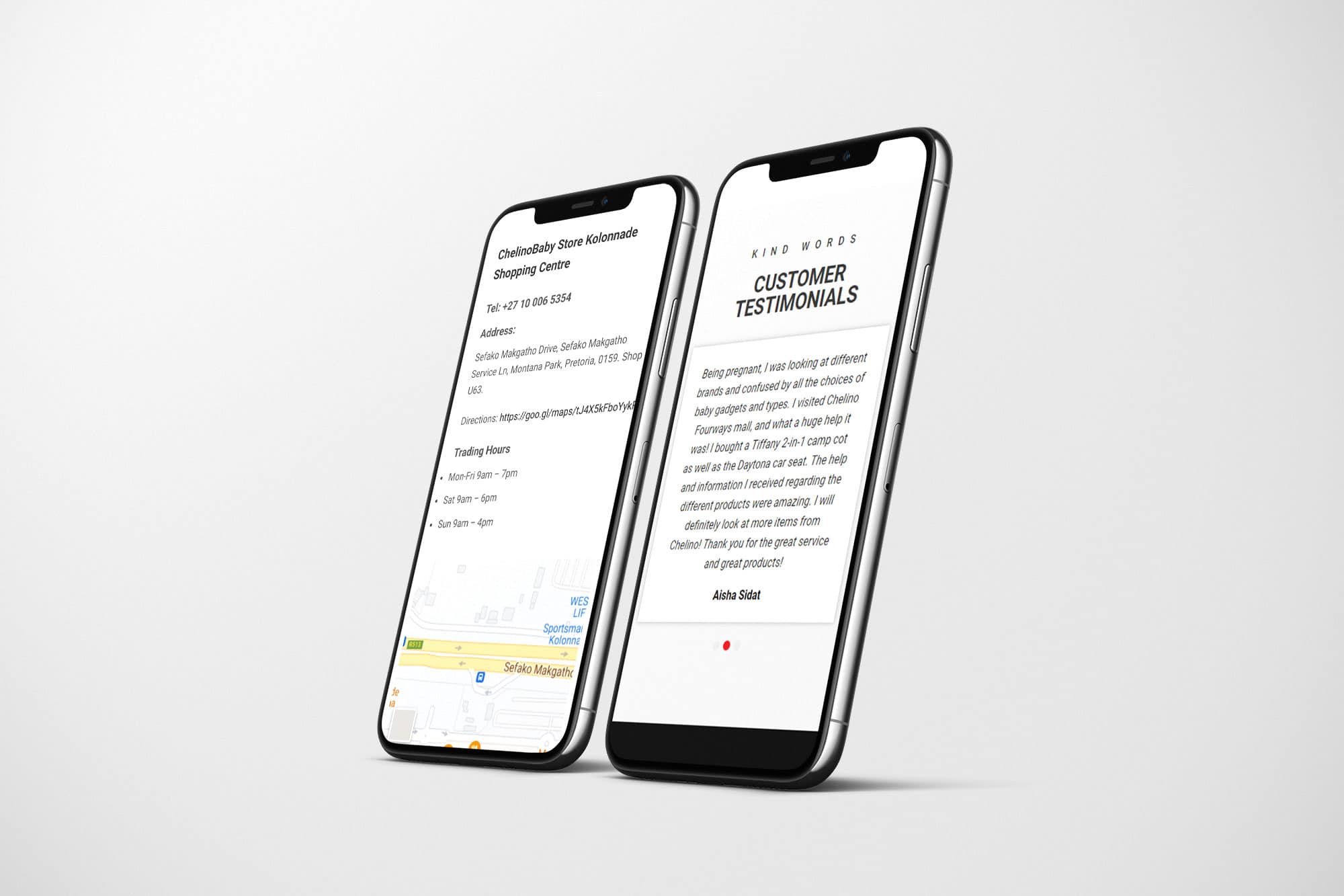 Chelino - eCommerce Website - Solid Projects
