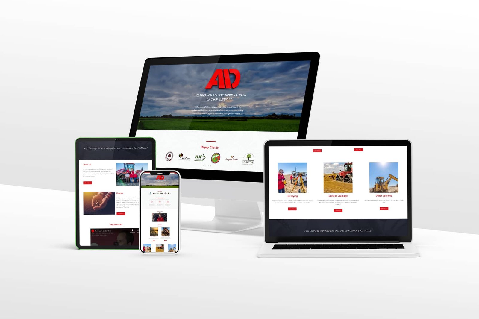 Agri Drainage - Enhanced Website - Solid Projects