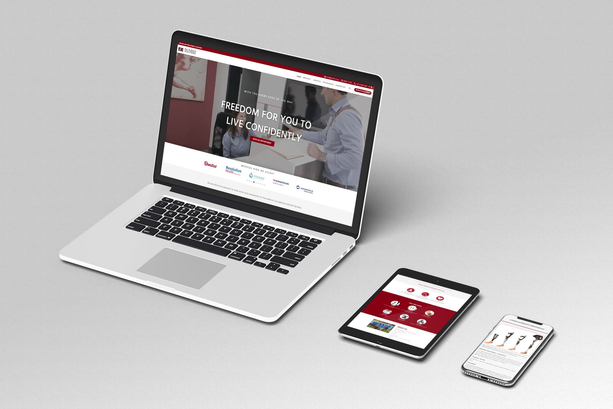 DP Ortho - Enhanced Website - Solid Projects