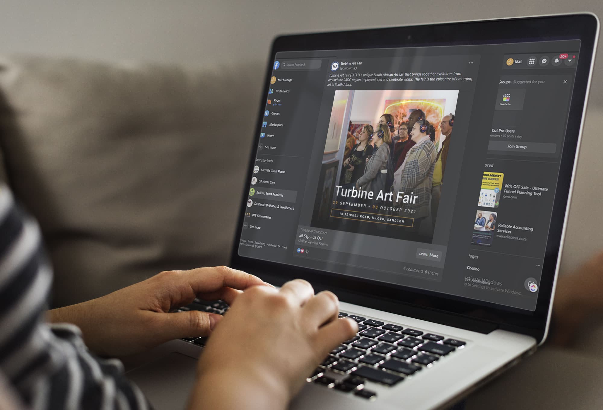 Turbine Art Fair - Retargeting - Solid Projects