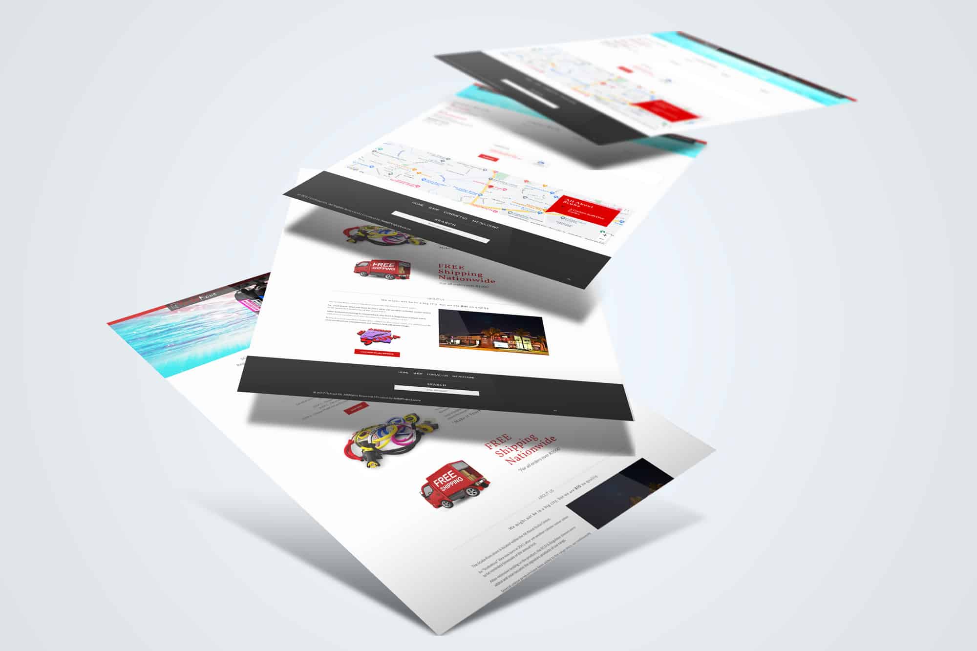 Scubakous - Enhanced Website - Solid Projects