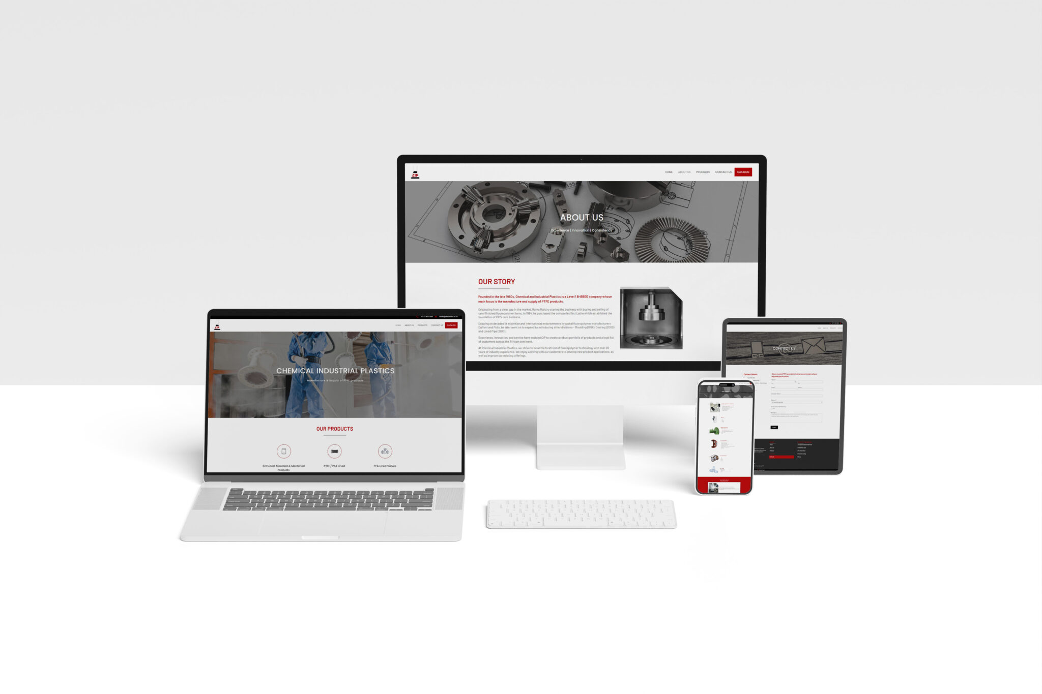Chemical Industrial Plastics - Enhanced Website - Solid Projects